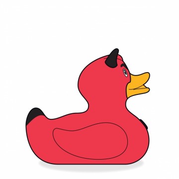 DELUXE MINI DEVIL DUCK - NEW MINI DUCKS in Blister - Badeenden shop ...